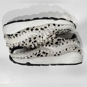 Nike | Shoes | Nike Air Footscape Woven White Cow Print Fb95912 Size ...